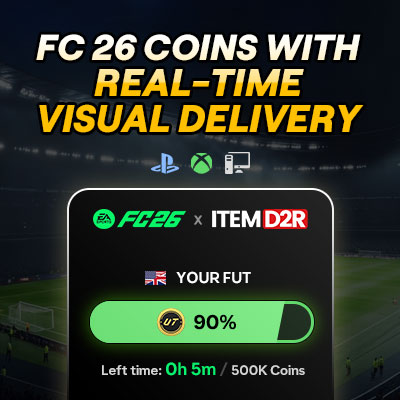 Buy FC 26 Coins Cheap | Fast Delivery & Safe | ItemD2R